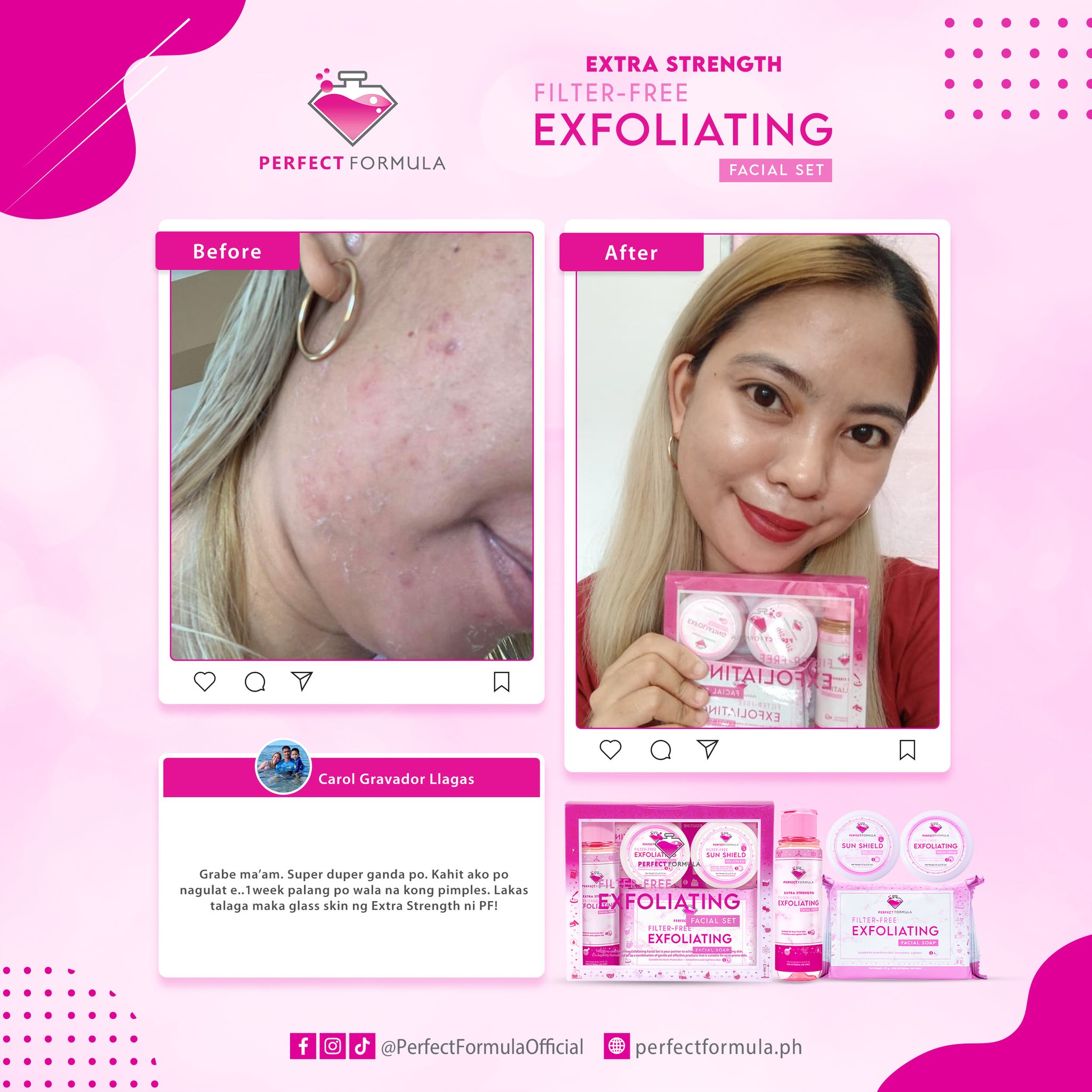 Perfect Formula - Testimonials