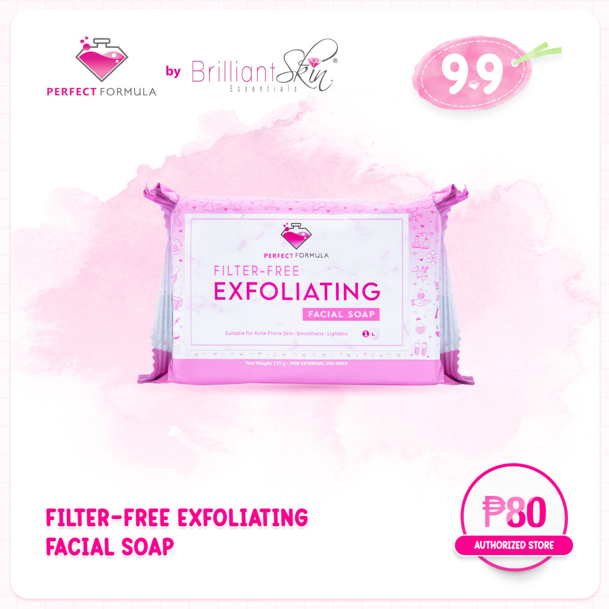 Perfect Formula - Filter-Free Exfoliating Facial Soap