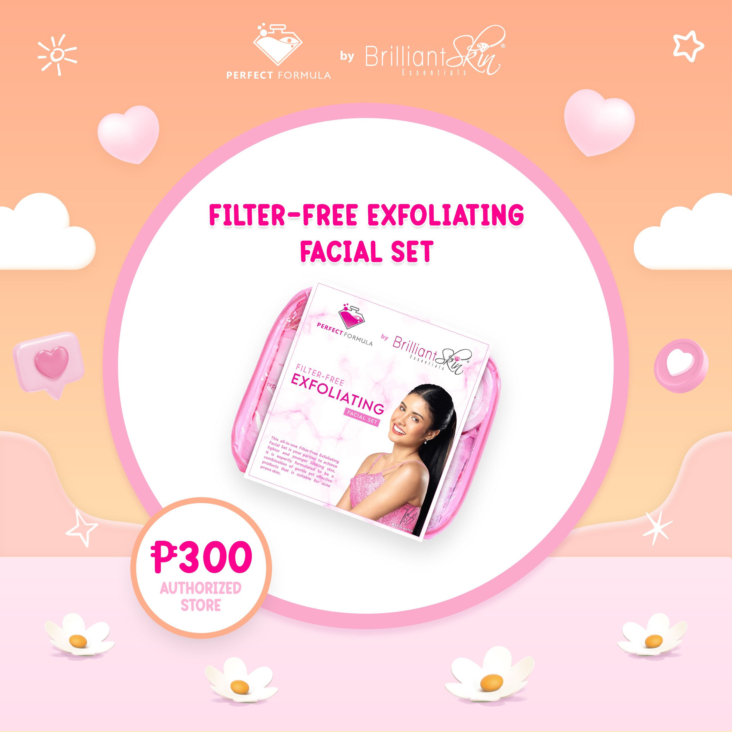 Perfect Formula - Filter-Free Exfoliating Facial Set