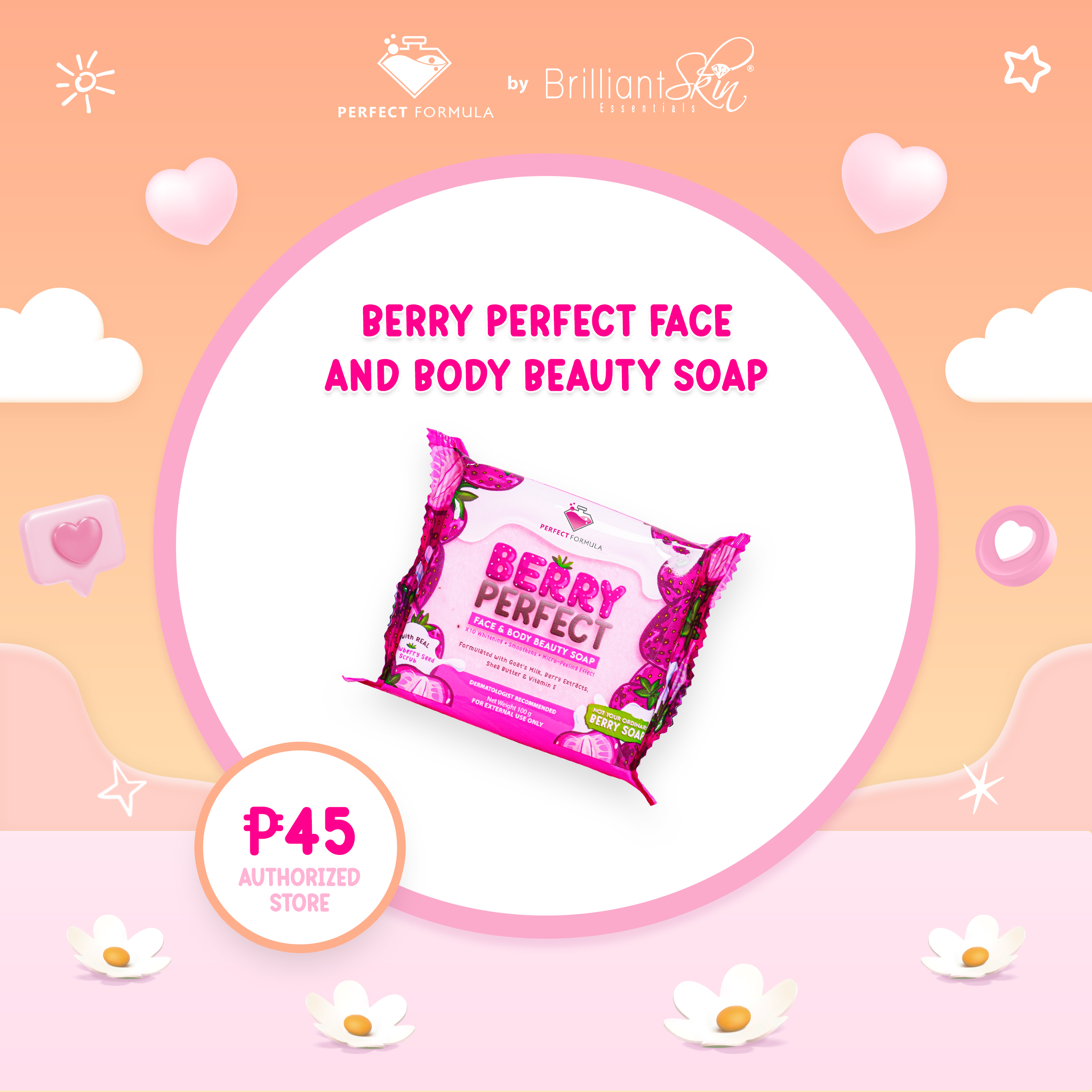 Perfect Formula - Berry Perfect – Face and Body Beauty Soap