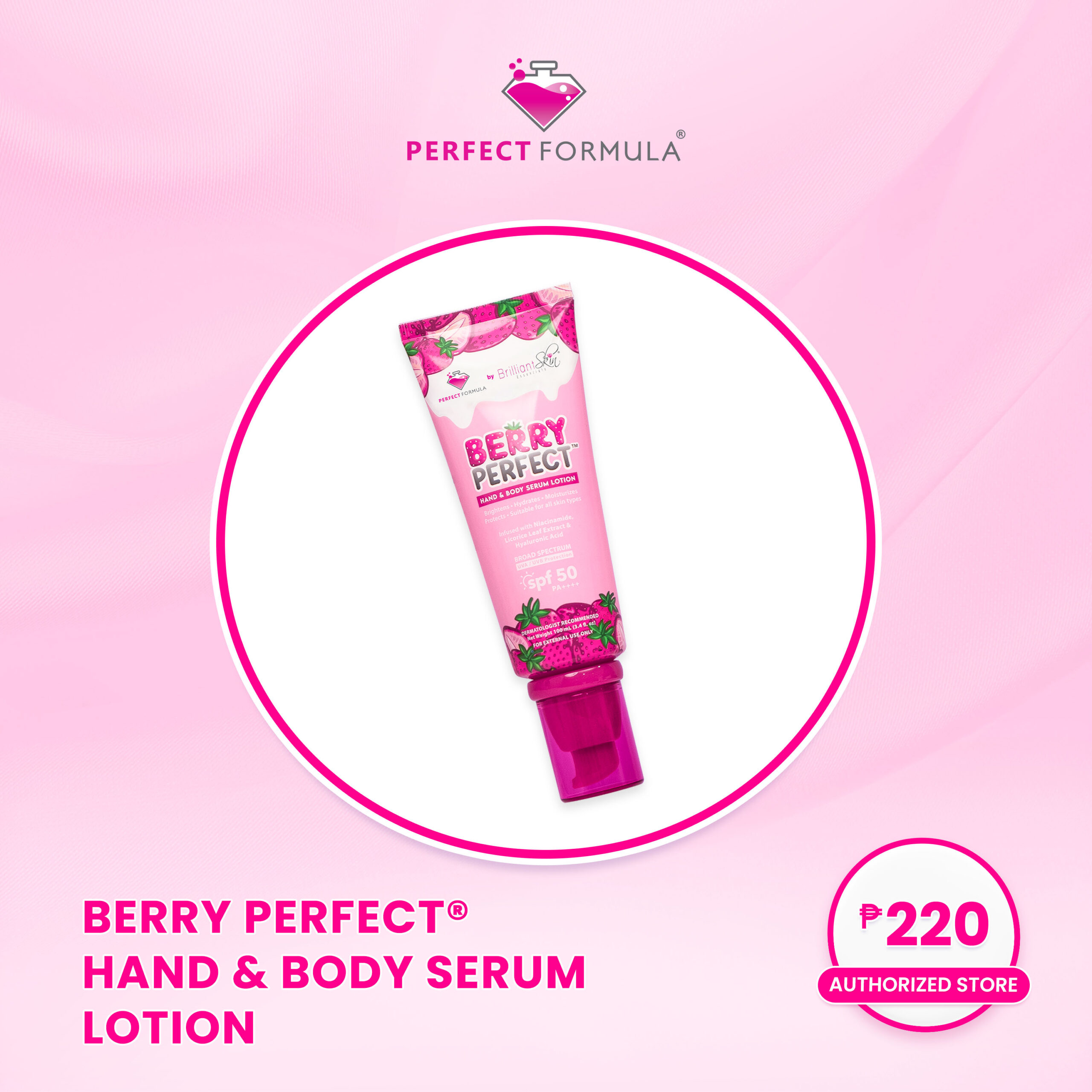 Perfect Formula - Berry Perfect®️ Hand & Body Serum Lotion