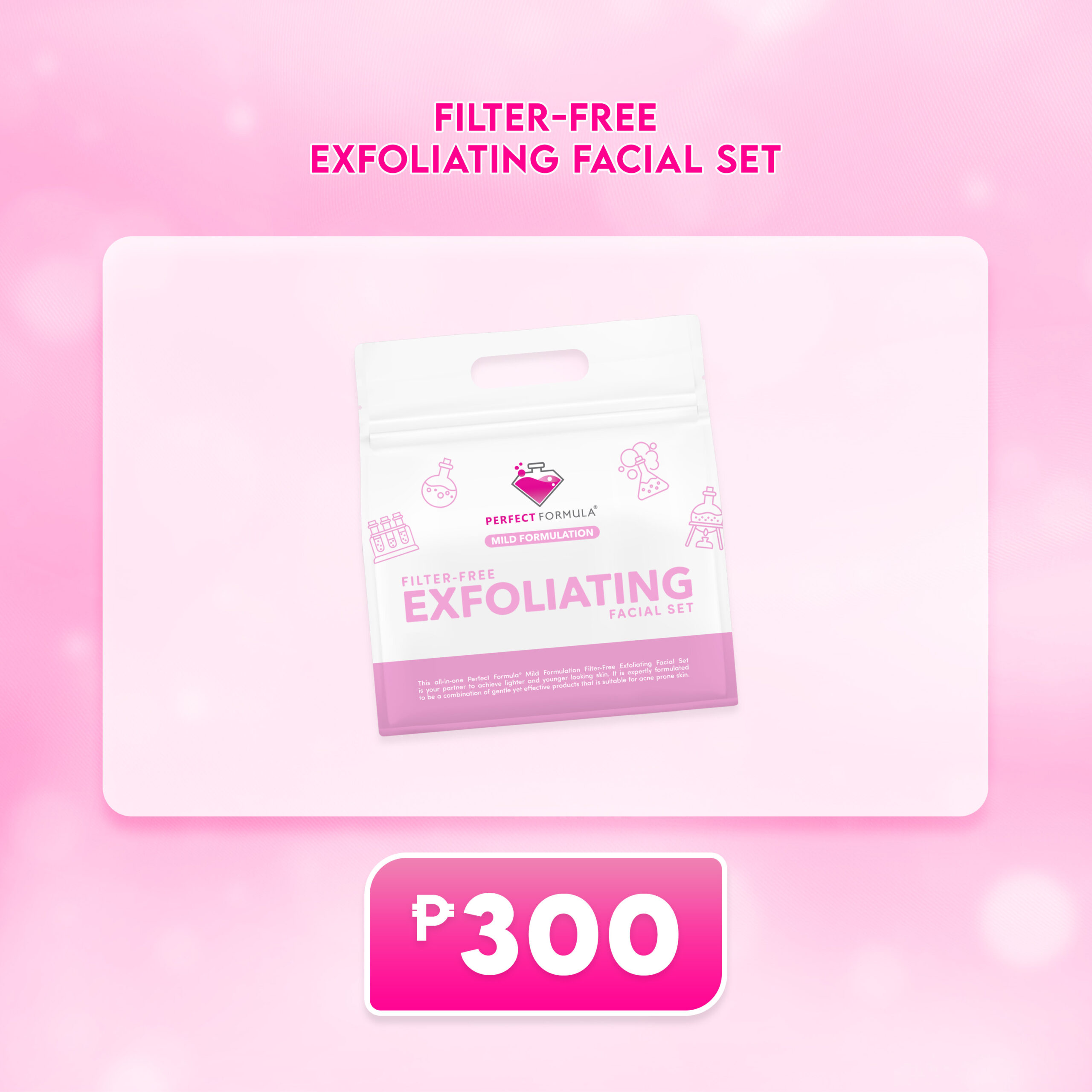 Perfect Formula - Filter-Free Exfoliating Facial Set
