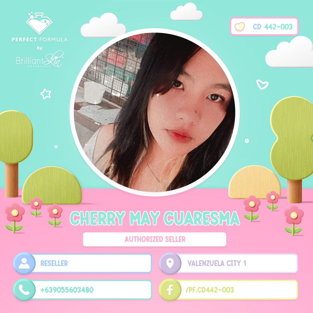 Perfect Formula - CJ’S COLLECTIONS by Cherry May Cuaresma