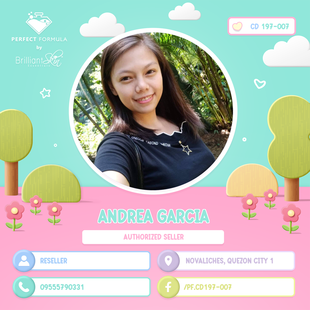 Perfect Formula - Andrea Garcia – Perfect Formula Authorized Seller by ...