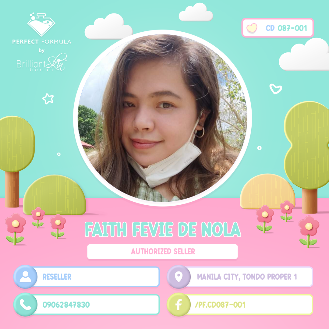 Perfect Formula - Felicity Beauty Shop by Faith Fevie De Nola