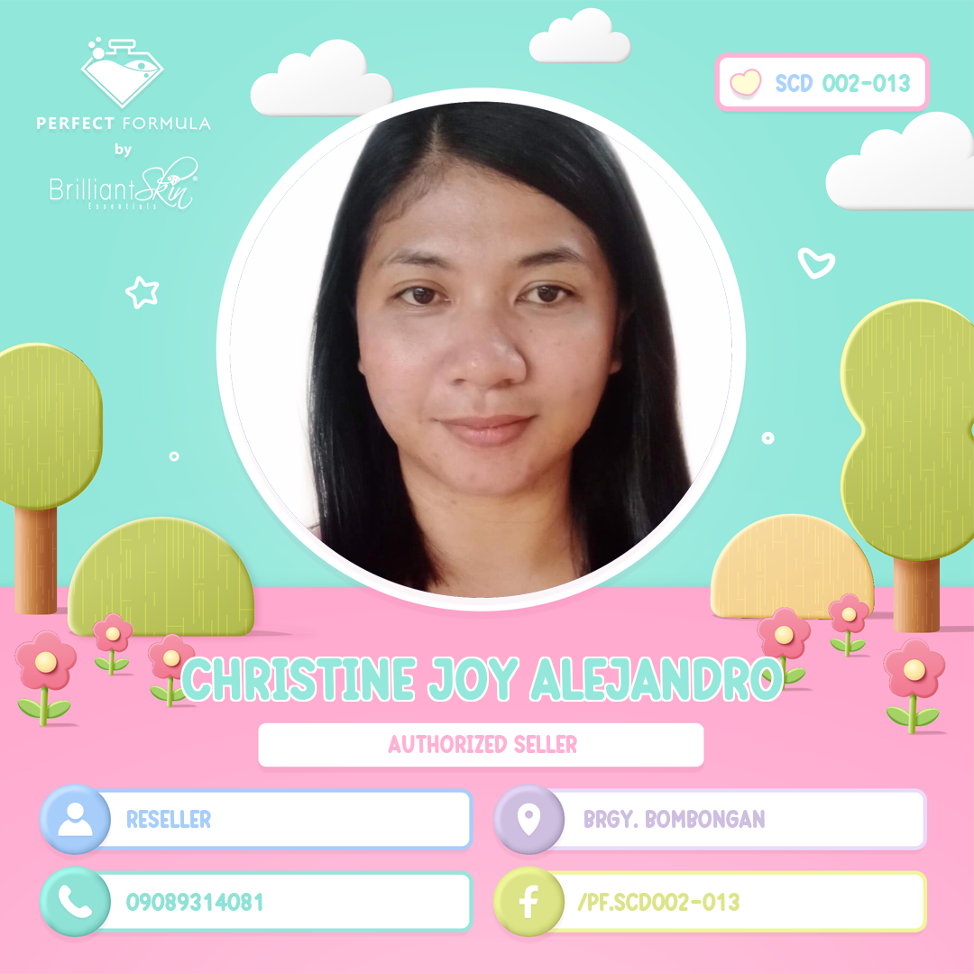 Perfect Formula - T&P Store by Christine joy Alejandro