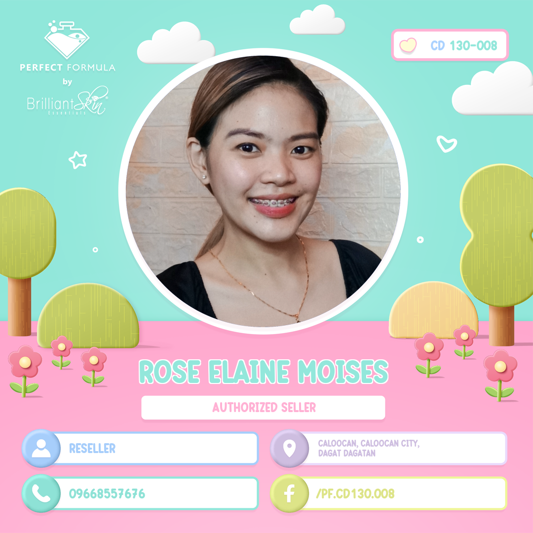 Perfect Formula - Glam&Bloom by Rose Elaine Moises